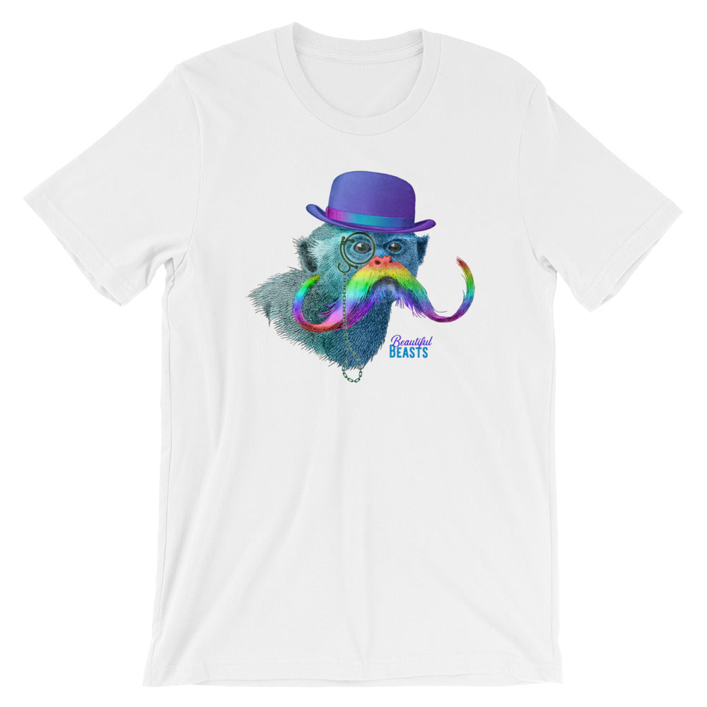 Beautiful Beast: Monacled Blue Monkey T-shirt – Buddha Beau